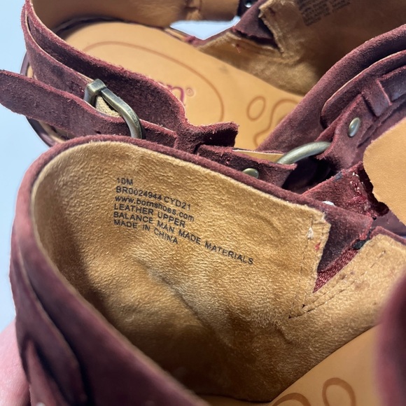 Born | Shoes | Born Hudson Suede Square Toe Slingback Platform Clogs ...